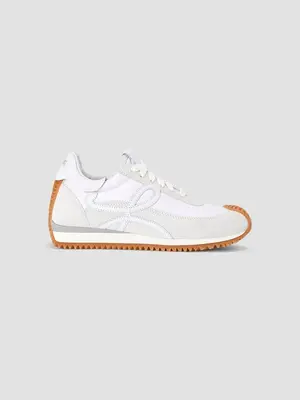 Loewe Flow Runner Monogram Logo Sneakers - White