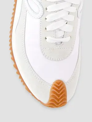 Loewe Flow Runner Monogram Logo Sneakers - White