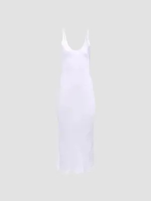 L'Agence Akiya Tank Dress - White
