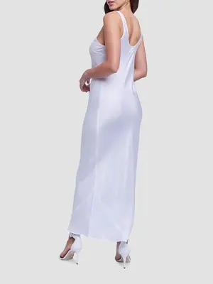 L'Agence Akiya Tank Dress - White