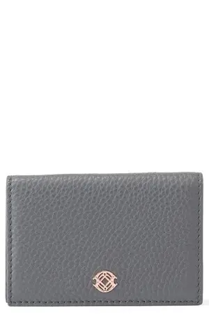 Dagne Dover Accordion Leather Card Case