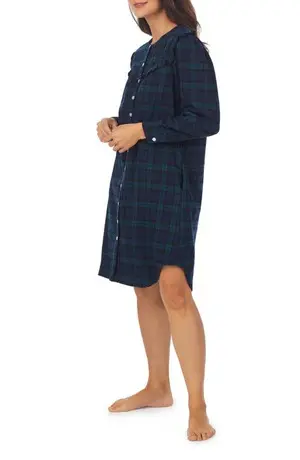 LANZ OF SALZBURG Nightgown - Blue/grn