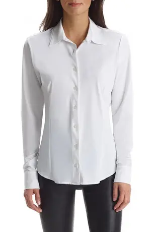 Commando Classic Button-down Shirt - White