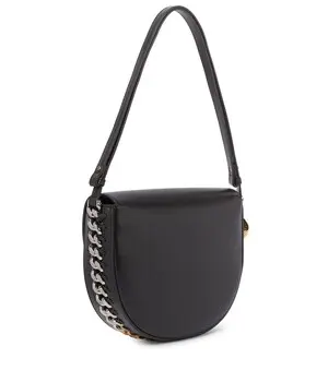 Stella McCartney Frayme Medium Flap Shoulder Bag