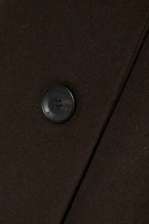 Dkny Brushed Wool-blend Felt Coat