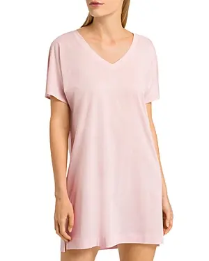 Hanro Laura Oversized Sleep Tee Lotus