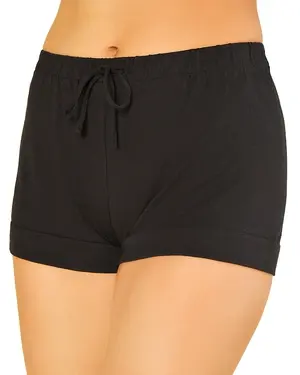 Cosabella Bella Pajama Boxer Shorts Black/black