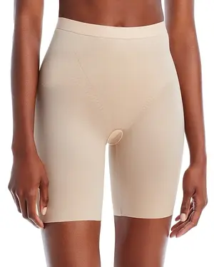 Spanx Thinstincts 2.0 Mid Thigh Shorts - Champagne Beige