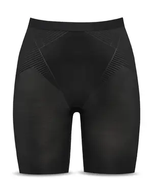 Spanx Thinstincts 2.0 Mid Thigh Shorts - Very Black