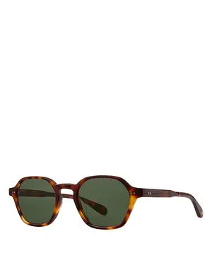 Garrett Leight Temescal Square Sunglasses, 48mm - Wglent/sfp