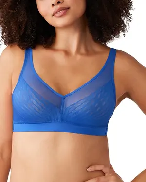 Wacoal Elevated Allure Wire Free Bra Beaucoup Blue