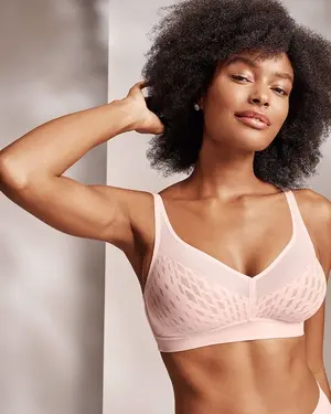 Wacoal Elevated Allure Wire Free Bra - Rose Dust