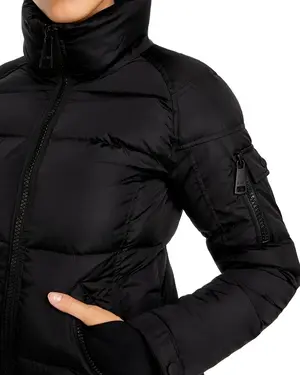 Sam. Freestyle Down Jacket - Matte Black