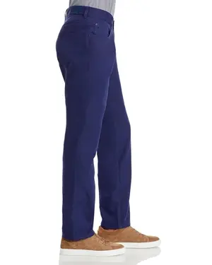 Peter Millar Crown Sport Performance Five-pocket Pants - Navy