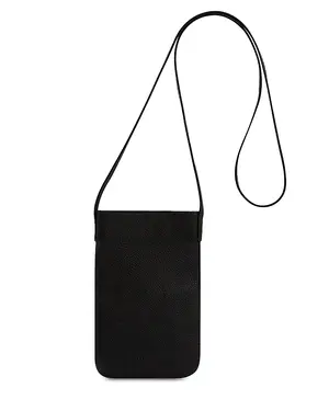 Gerard Darel Ladyphone Leather Crossbody - Black