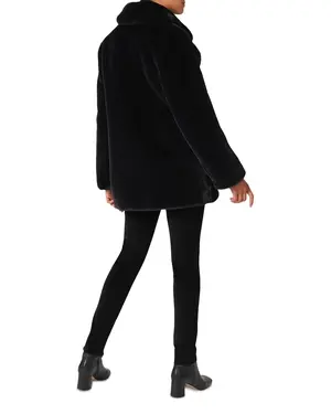 HOBBS LONDON Briony Faux Fur Coat