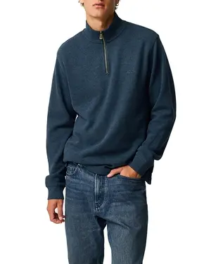 Rodd & Gunn Alton Ave Quarter Zip Sweater - Deep Ocean