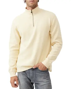 Rodd & Gunn Alton Ave Quarter Zip Sweater - Lemon