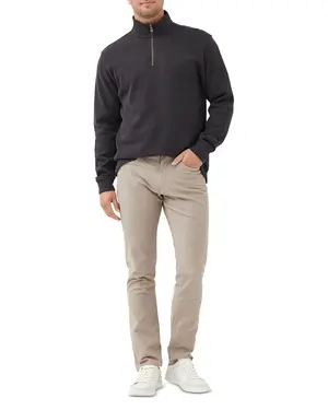Rodd & Gunn Alton Ave Quarter Zip Sweater - Mud