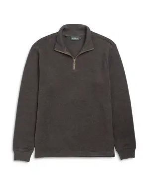 Rodd & Gunn Alton Ave Quarter Zip Sweater - Mud