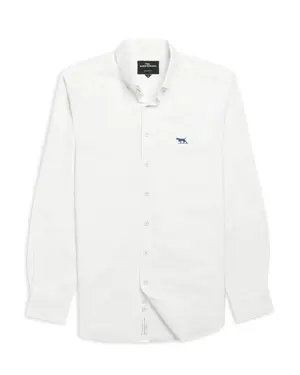 Rodd & Gunn Gunn Oxford Sports Fit Shirt - Blanc