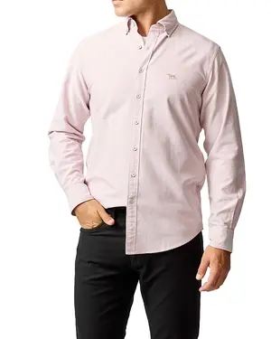 Rodd & Gunn Gunn Oxford Sports Fit Shirt - Blush