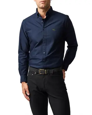 Rodd & Gunn Gunn Oxford Sports Fit Shirt - Ink