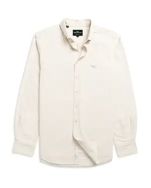 Rodd & Gunn Gunn Oxford Sports Fit Shirt - Natural
