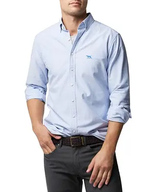 Rodd & Gunn Gunn Oxford Sports Fit Shirt Sky