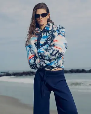 Free People Rocky Ridge Fleece Jacket - Alpine Combo