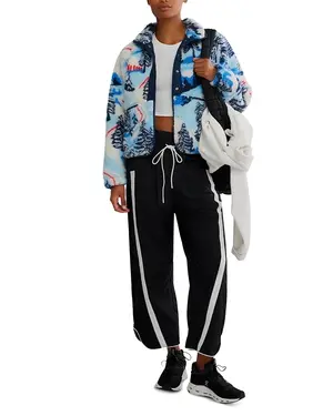 Free People Rocky Ridge Fleece Jacket - Alpine Combo