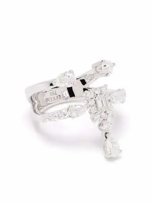 Yeprem 18kt White Gold Diamond Ring - Silver
