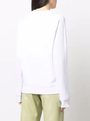 MSGM Logo-print Sweatshirt - White