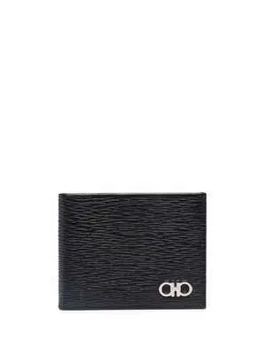 FERRAGAMO Textured Leather Wallet