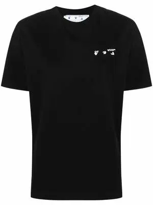 Off-white Short Sleeve T-shirts For Women