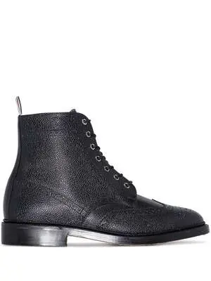 Thom Browne Almond Toe Boots For Men