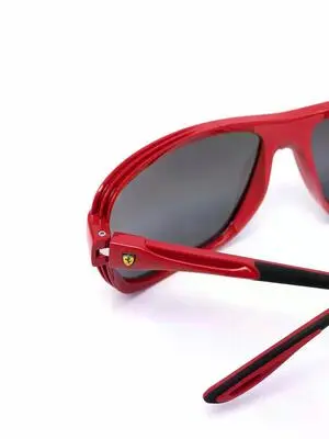 Ray-ban Scuderia Ferrari Rectangle-frame Sunglasses