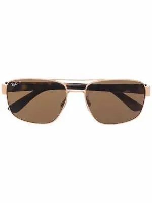 Ray-ban Rectangle-frame Sunglasses - Brown
