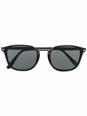 Persol Square Frame Tinted Sunglasses - Black