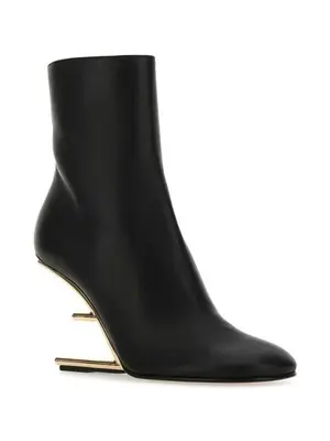 Fendi First 105mm Ankle Boots - Black