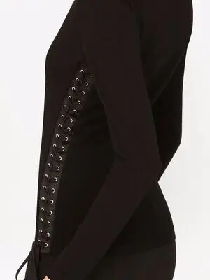 Dolce & Gabbana Scoop-neck Jumper - Black