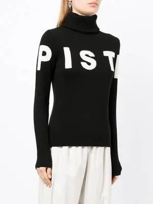 Perfect Moment Piste Sweater - Black
