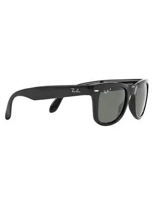 Ray-ban Folding Wayfarer Sunglasses - Black