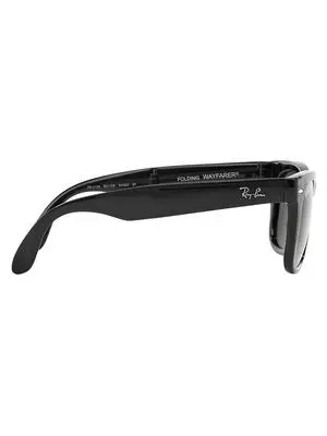 Ray-ban Folding Wayfarer Sunglasses - Black