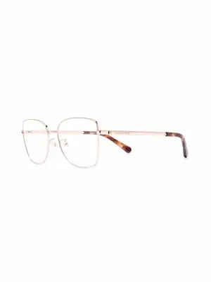 Michael Kors Logo Square-frame Glasses