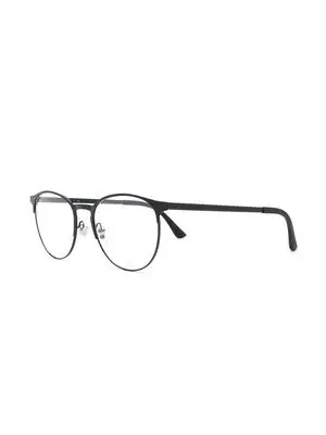 Ray-ban Round Metal Eyeglasses - Black