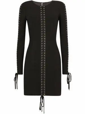 Dolce & Gabbana Eyelet-detail Minidress