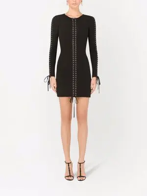 Dolce & Gabbana Eyelet-detail Minidress