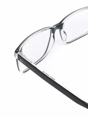 Nike Rectangle-frame Logo-print Glasses