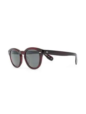 Oliver Spencer Marble-effect Sunglasses